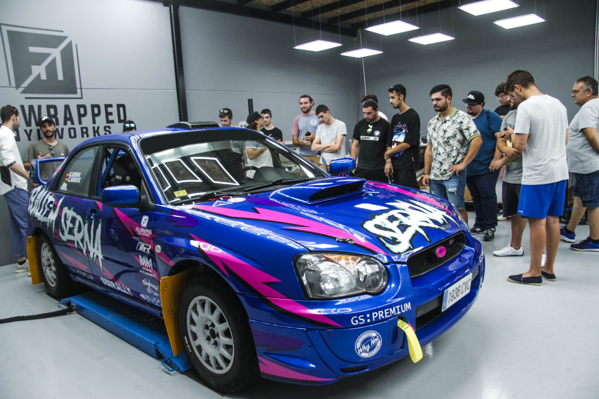 Guillem Serna 2022 LIVERY REVEAL Subaru impreza WRX STI